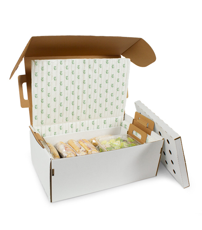 Catering Box for Hot & Cold Foods | Nature-Pack™ Recyclable Packaging
